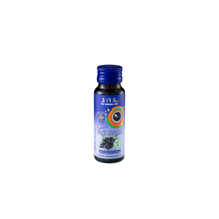 Lo Hong Ka Goji Bright- Black Goji Berry Botanical Beverage (50ml x ...